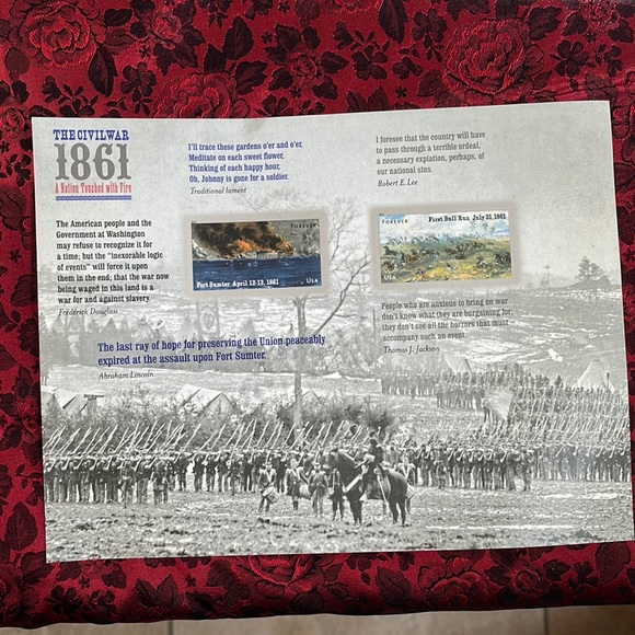 Office | The Civil War 1861 A Nation Touched With Fire Usps ...